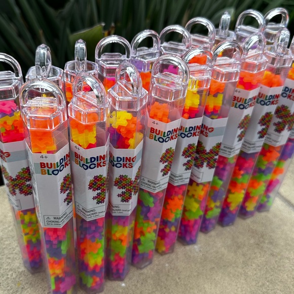 Target | Toys | 2 X Target Building Blocks Neon Glitter Colors Puzzle ...